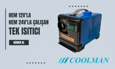 Coolman Webasto Tipi S44 Portatif Dizel Isıtıcı (5kW) - Coolman Oto Klima